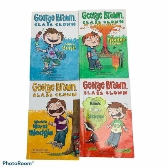George Brown | Other | George Brown Class Clown Lot Of 4 Book Super ...